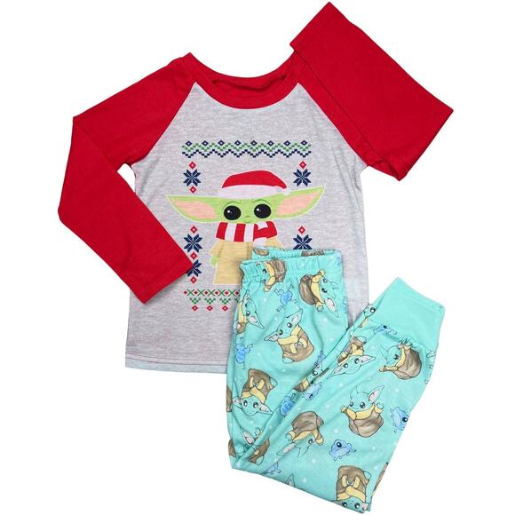 Star Wars | Pajamas | Small 6 Youth Unisex Kid Star Wars Mandalorian ...